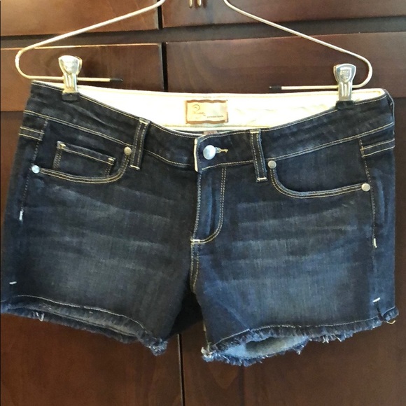 PAIGE | Shorts | Paige Cut Off Denim Shorts | Poshmark